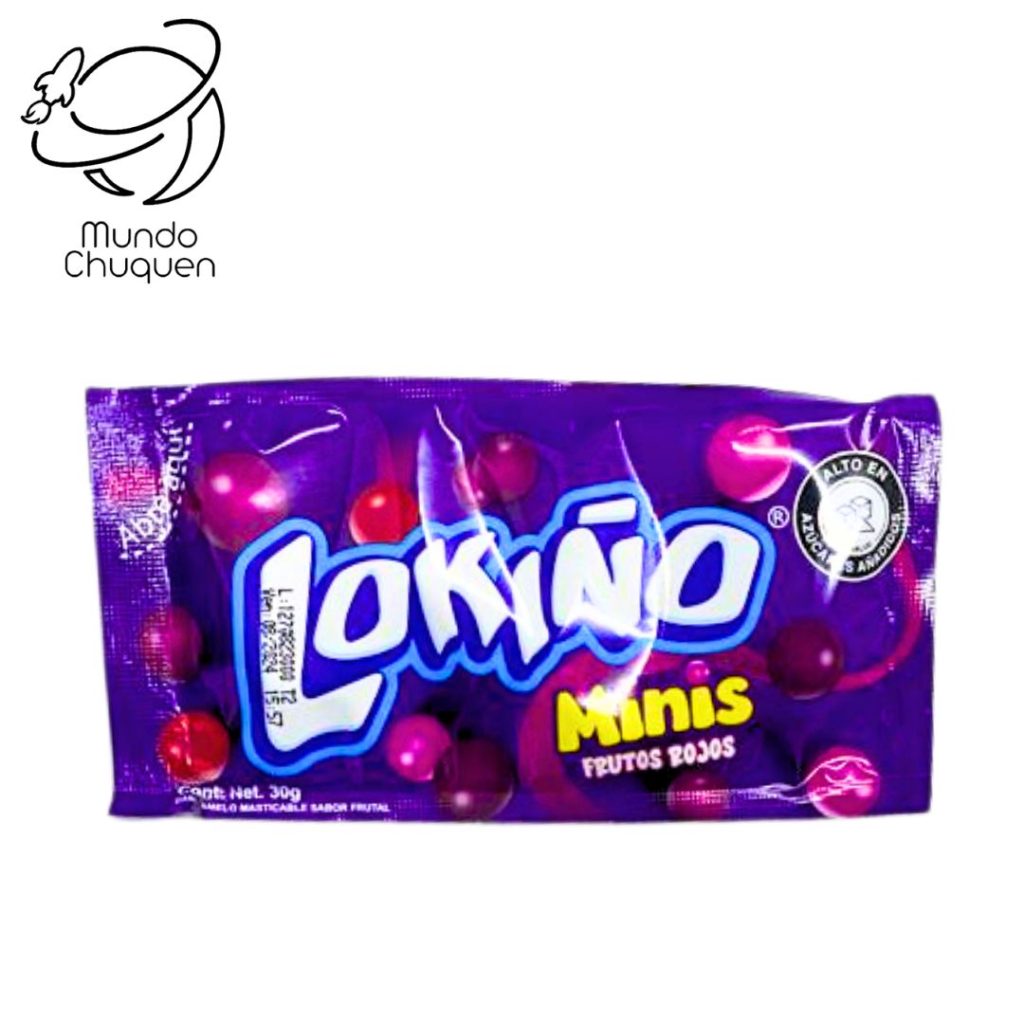 lokiño minis 30gr. frutos rojos - Mundo Chuquen