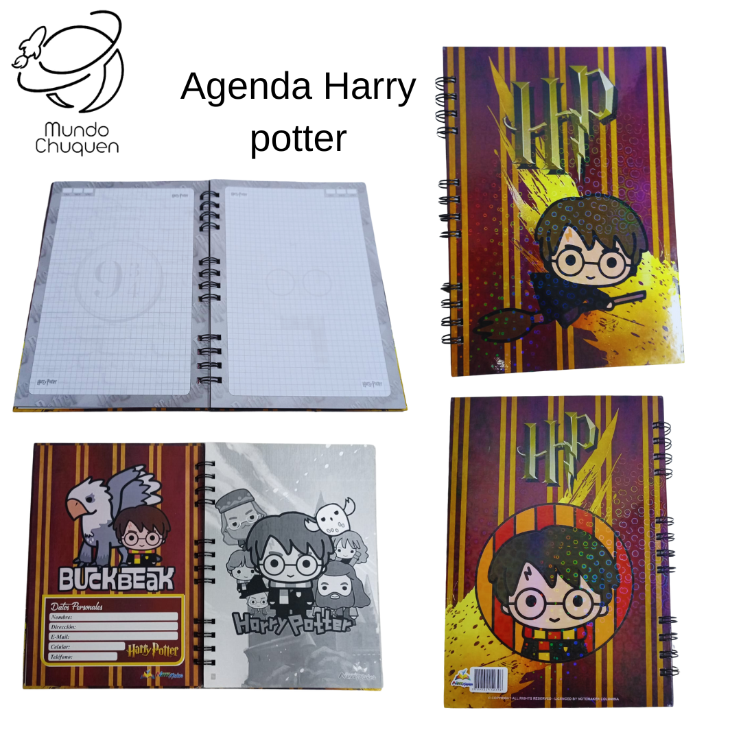 Agenda Harry Potter - Mundo Chuquen