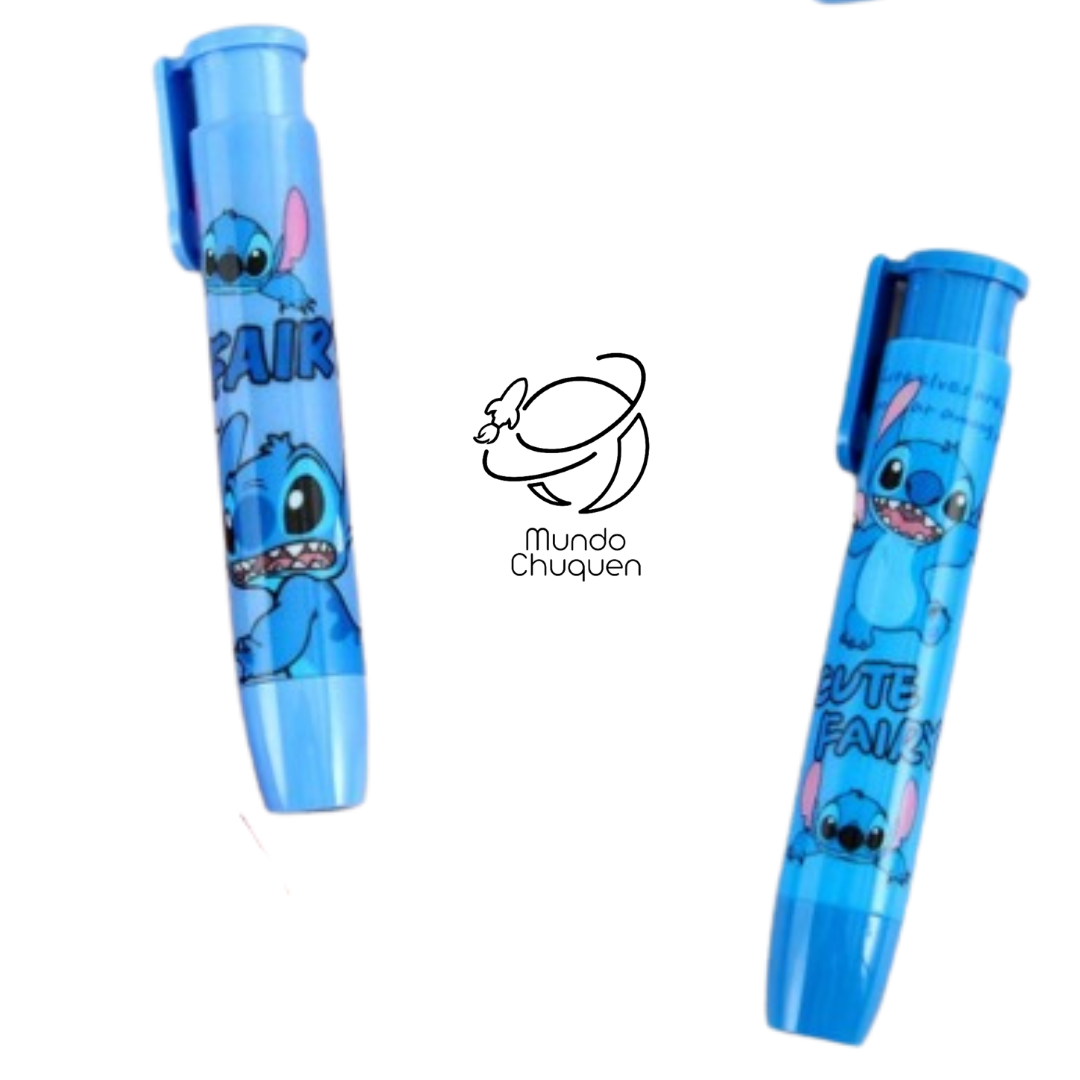 Borrador retráctil Stitch - Mundo Chuquen