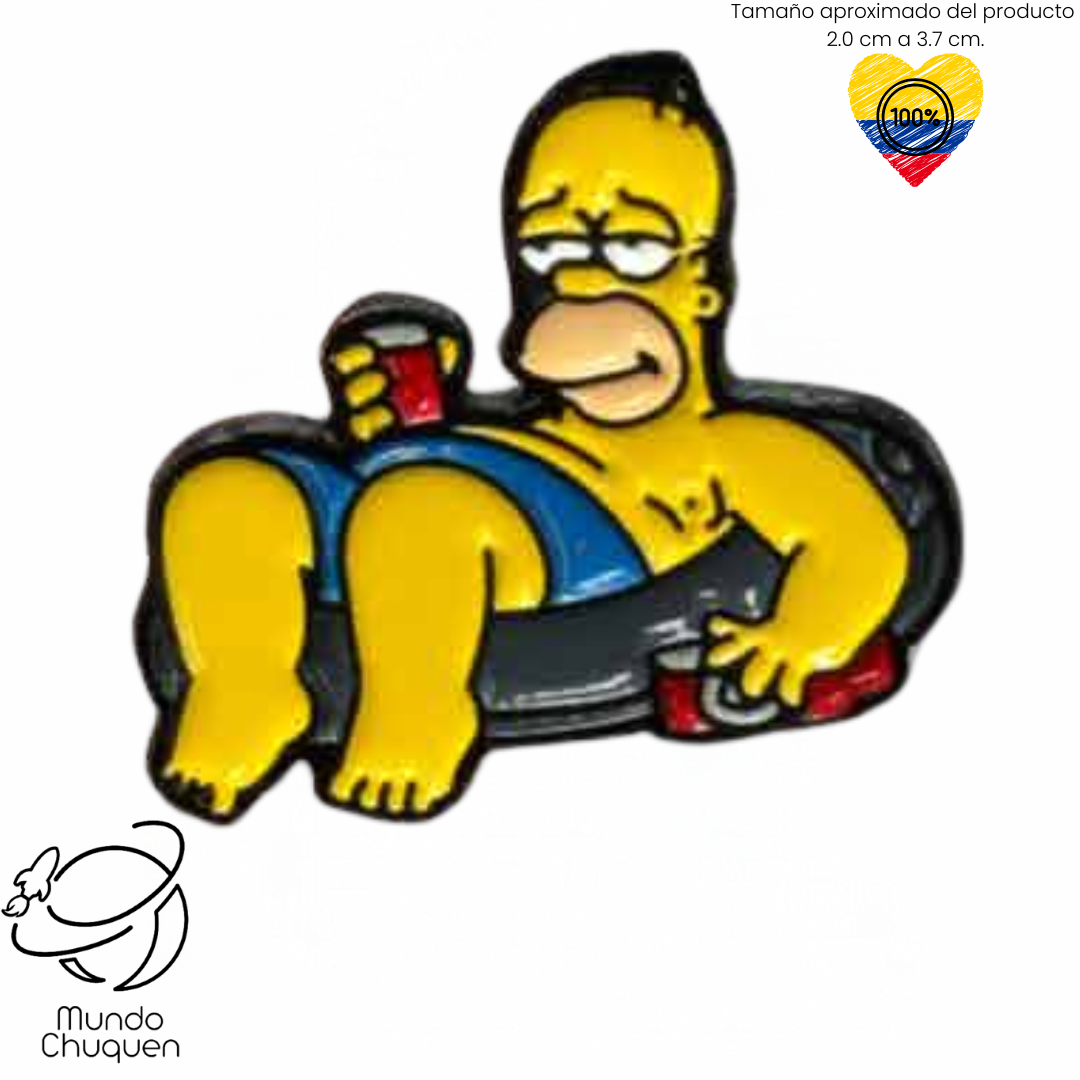 Pin Homero Simpson - Mundo Chuquen
